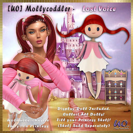 Second Life Marketplace - [UO] Mollycoddler - Lost Voice - Holdable Doll